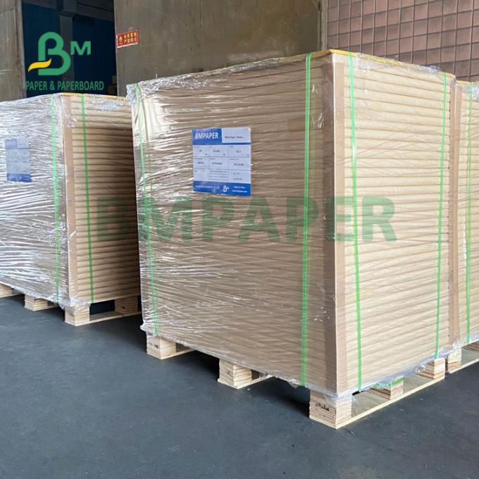 80# 100# Coated Silk Text Paper For Book Inserts 684 x 990mm High Strength