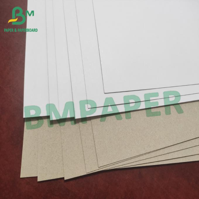 Recycled Pulp Material White Duplex Board Paper 200gsm - 500gsm