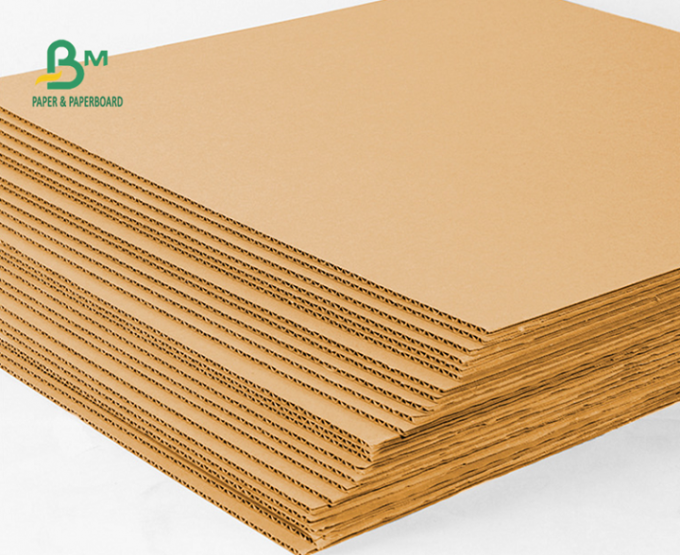 1mm 1.5mm Thick Corrugated Cardboard Sheets For Pizza Container