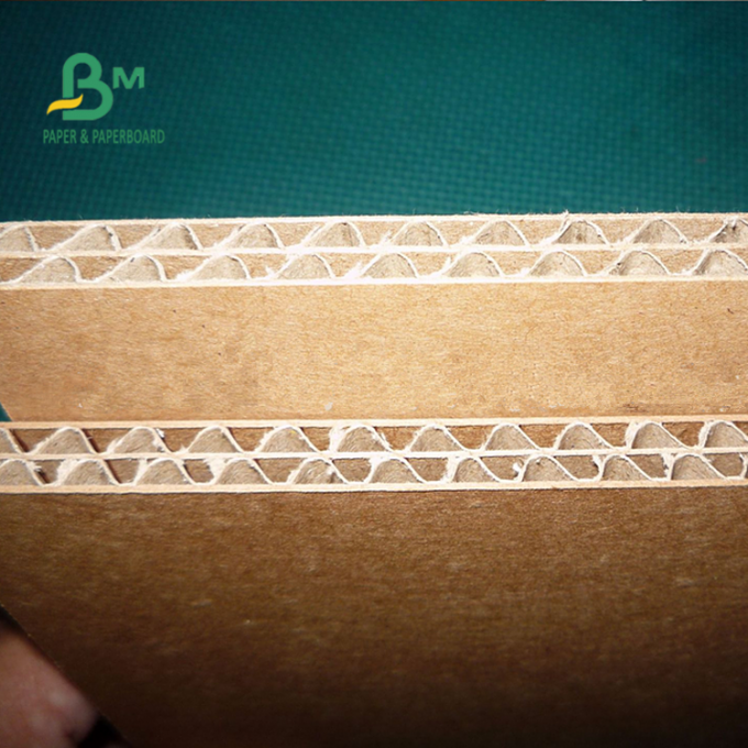B C E Flute Corrugated Cardboard Sheets , Kraft Paper Board 2mm 3mm 3.5mm Thick