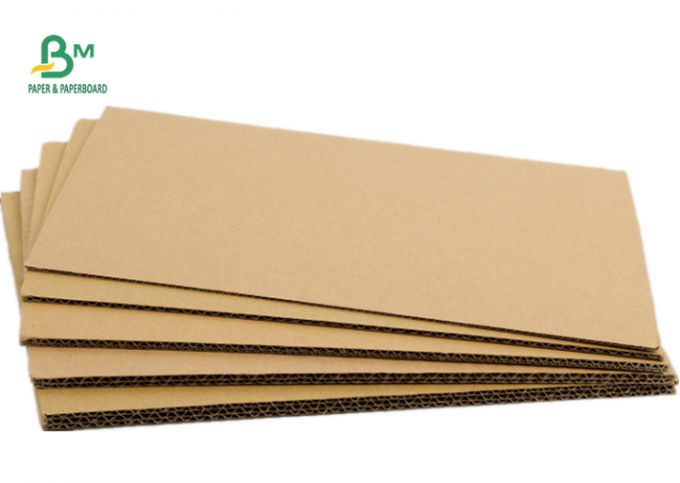 B C E Flute Corrugated Cardboard Sheets , Kraft Paper Board 2mm 3mm 3 ...