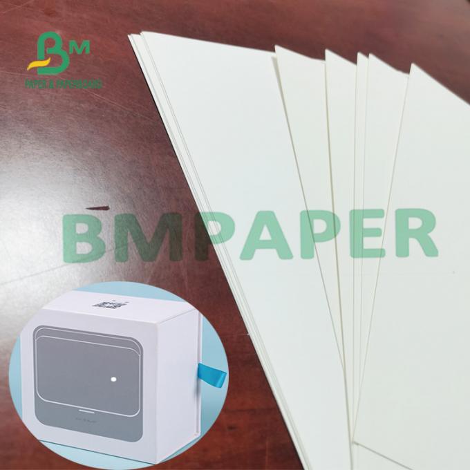 250gsm 70 * 100cm SBS White Card Board Folding Box Board Ideal For ...