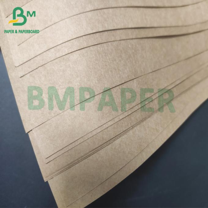 High Porosity Sack Kraft Paper 80gsm Brown Color For Cement Bags