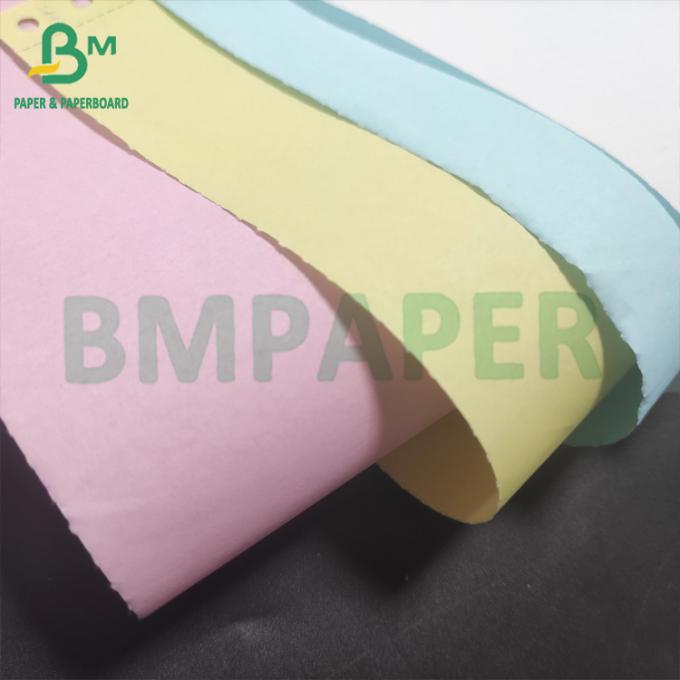 White Canary Pink Blank Carbonless copy Paper CFB NCR Paper For Laser Inkjet Printer