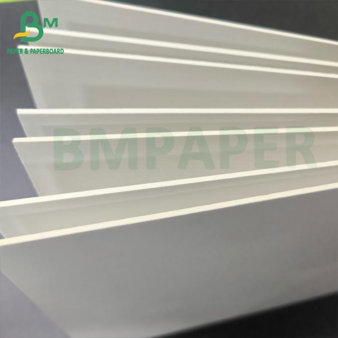 1000gsm Cardboard White Coated Double Sides 65 X 100cm Fine Cardboard