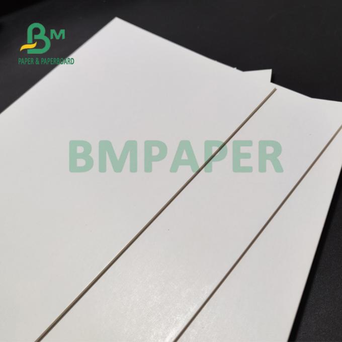1.5mm 2mm Bleached White Cellulose Board Sheet For Phone Boxes 70 x 100cm