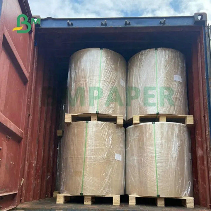 100# 120# Silk Gloss Paper , Double Sided Coated Text Paper Glossy ...