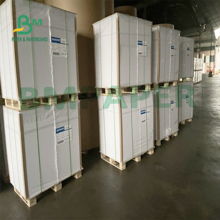 140gsm - 300gsm Glossy Coated Paper , High Whiteness C2S Art Board For ...