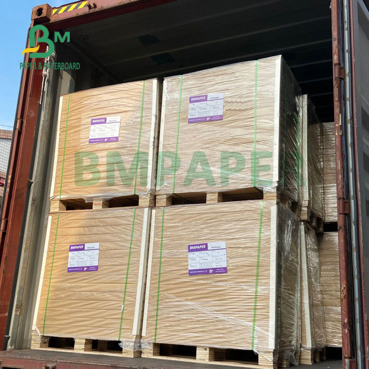 80# 100# Coated Silk Text Paper For Book Inserts 684 x 990mm High Strength