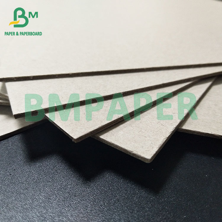 Recycle Pulp 0.45-4.0mm High Stiffness Grey Cardboard For Photo Frame