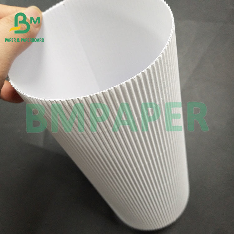 Stable Wide Applicability Two Layers Of White F Flute Paper 1mm For ...