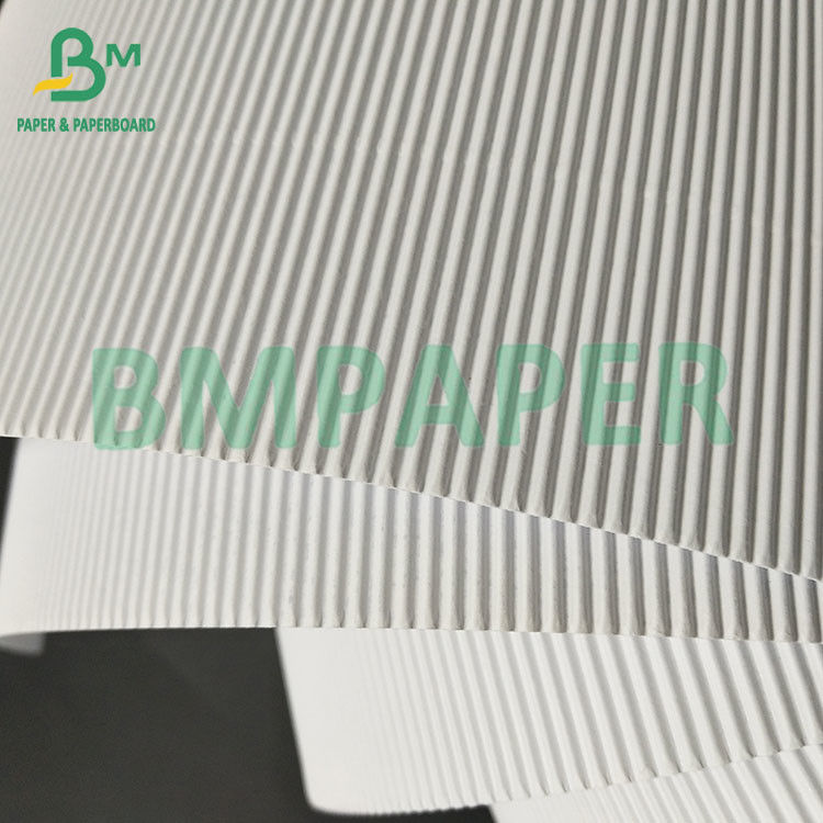 Double Layer Corrugated Cardboard Sheets Single - Sided F Pit 1mm ...