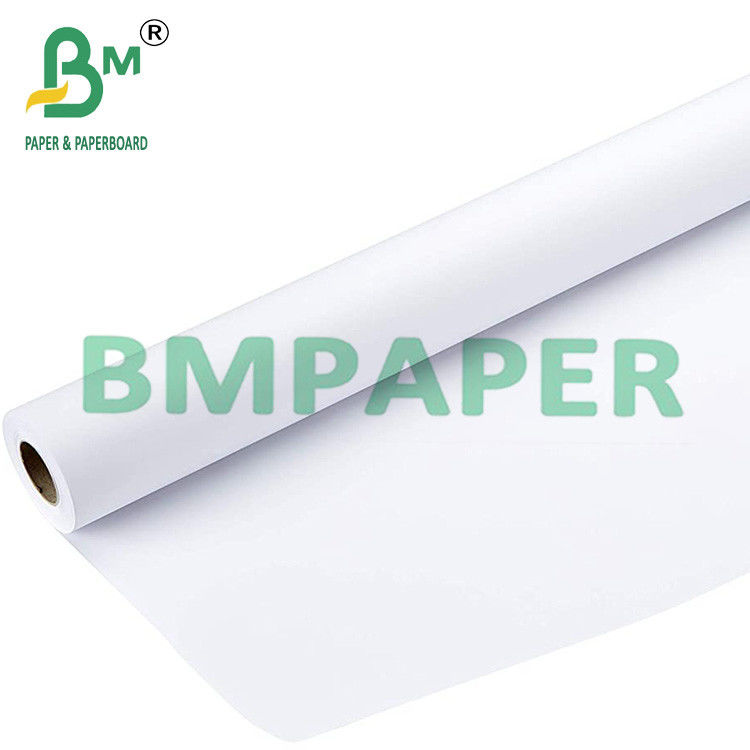 24" 36" X 500ft 80g Plotter Paper Roll 2" Core For Inkjet Printers
