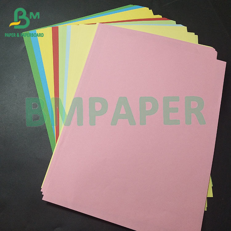 Offset printing Uncoated Woodfree Paper Virgin Wood Pulp For Colored ...