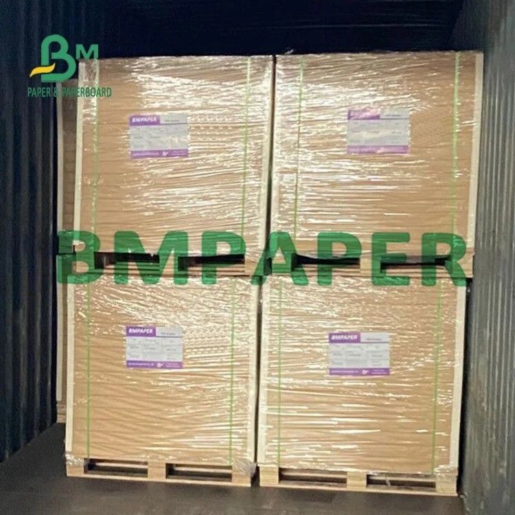85gsm 100gsm 120gsm Brown Color Sack Kraft Paper For Cement Bags