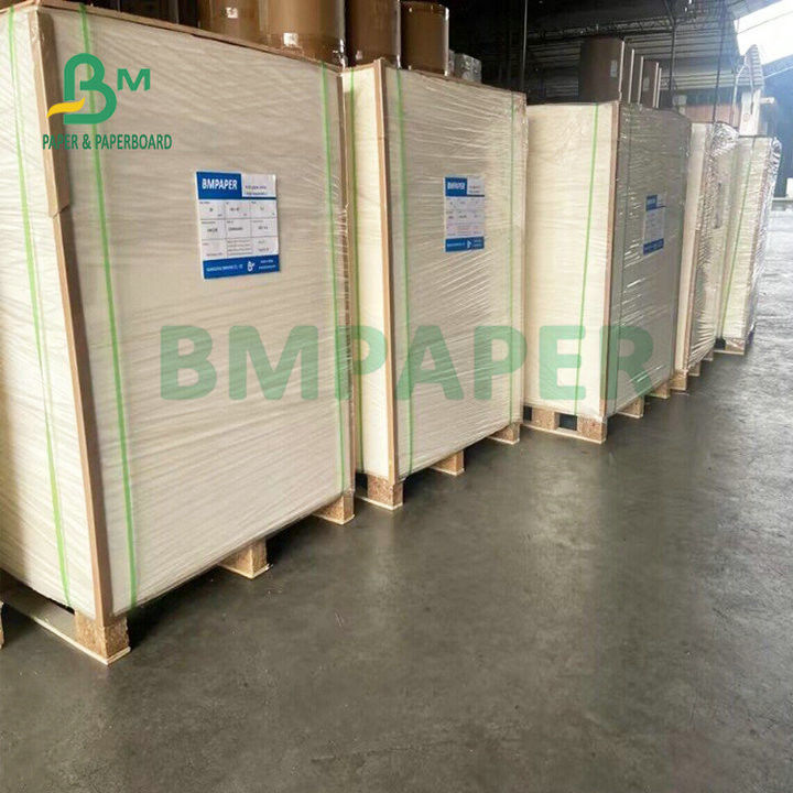275gsm + 15gsm PE Coated White Board Sheet 74 x 106cm For Frozen ...