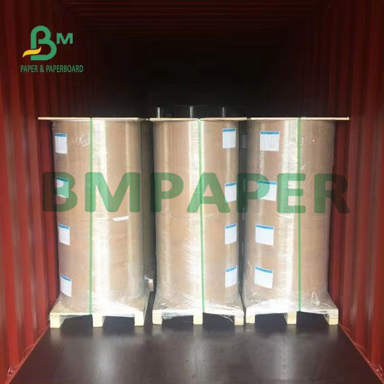 90 - 300g Craft Jumbo Roll Paper For Making Corrugated Cardboards