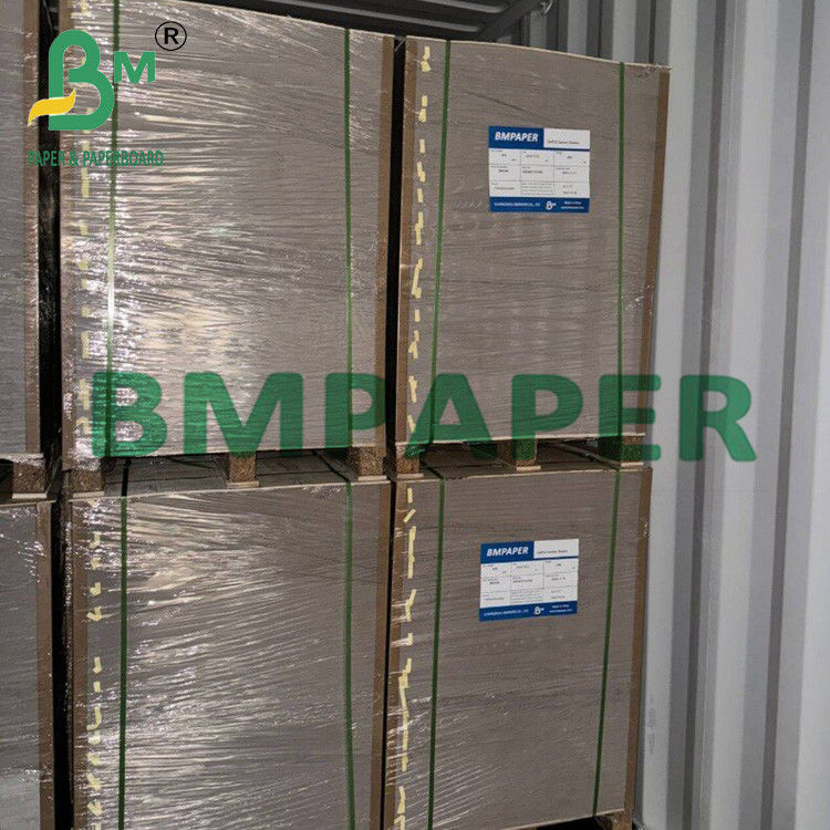 1.5mm 3mm Colored Laminated Gray Paper Board For Backing Card