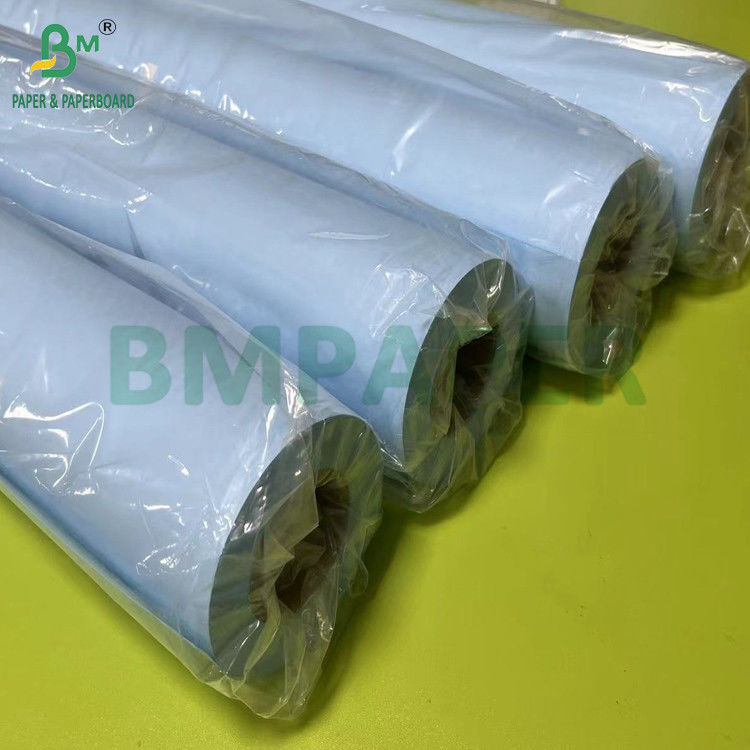 Smooth Wide Format Inkjet Printing 80g Blueprint Graph Paper 880mm X 50 ...