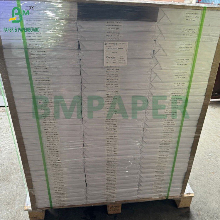 120gsm 2 Sides Matte Coated Paper For Photo Album Good Ink Absorption A4