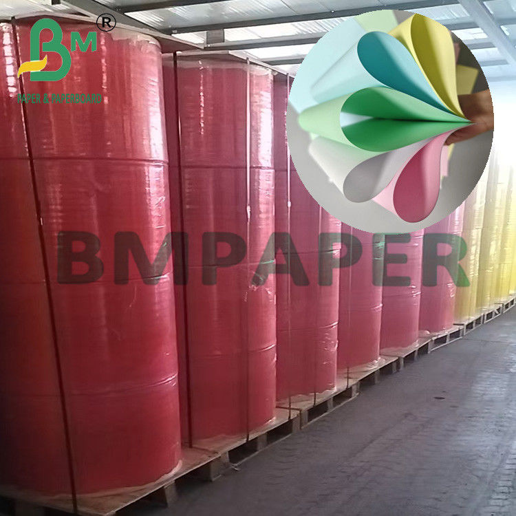 50gsm 60gsm Clear Printing CFB CF CB Carbonless NCR Paper For Receipt Bill