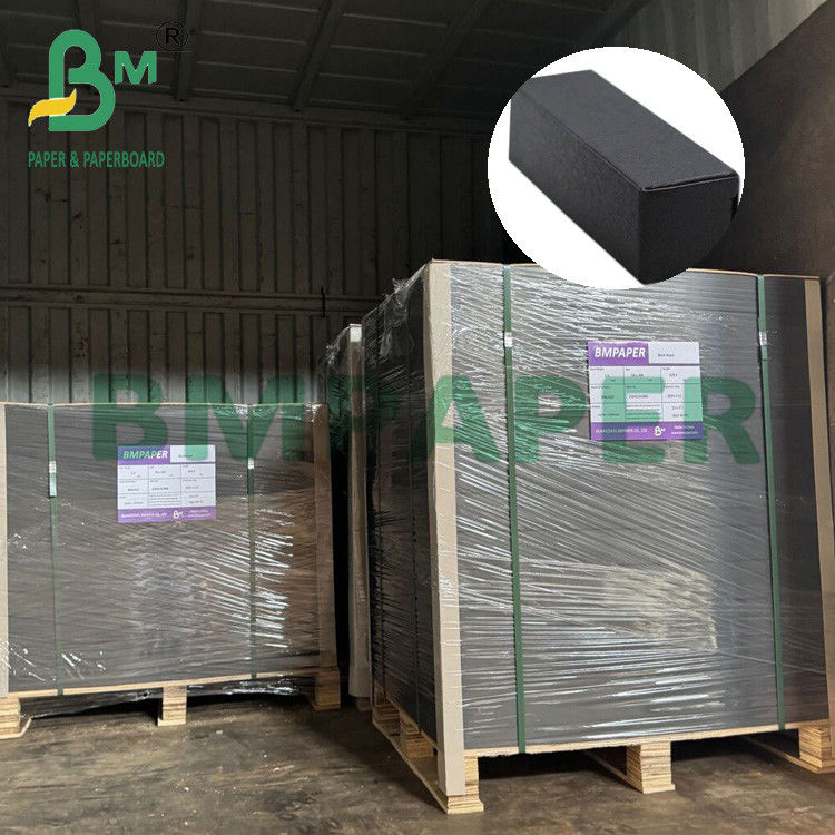 170g 230g Solid Black Board Paper For Menu Invitation Card 12 x 12inch