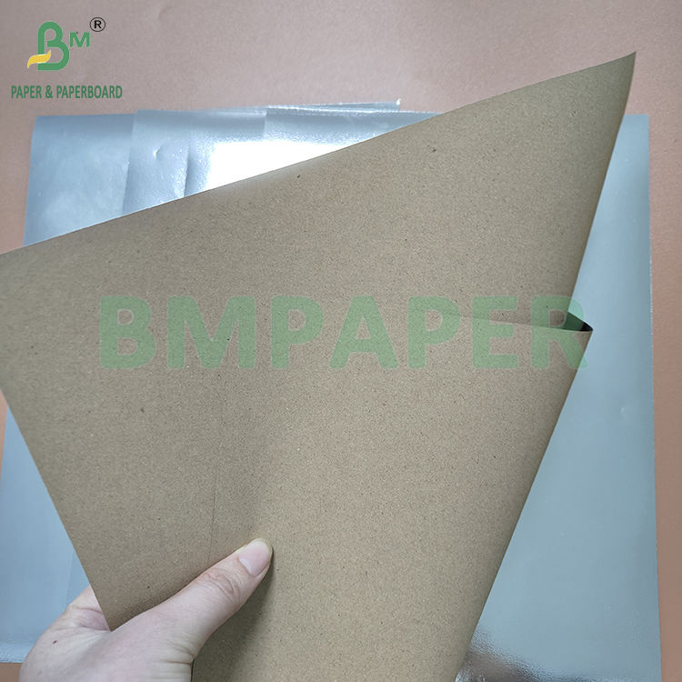 70gsm High Airtightness Silver And Brown Food Grade Wrapping Paper For ...