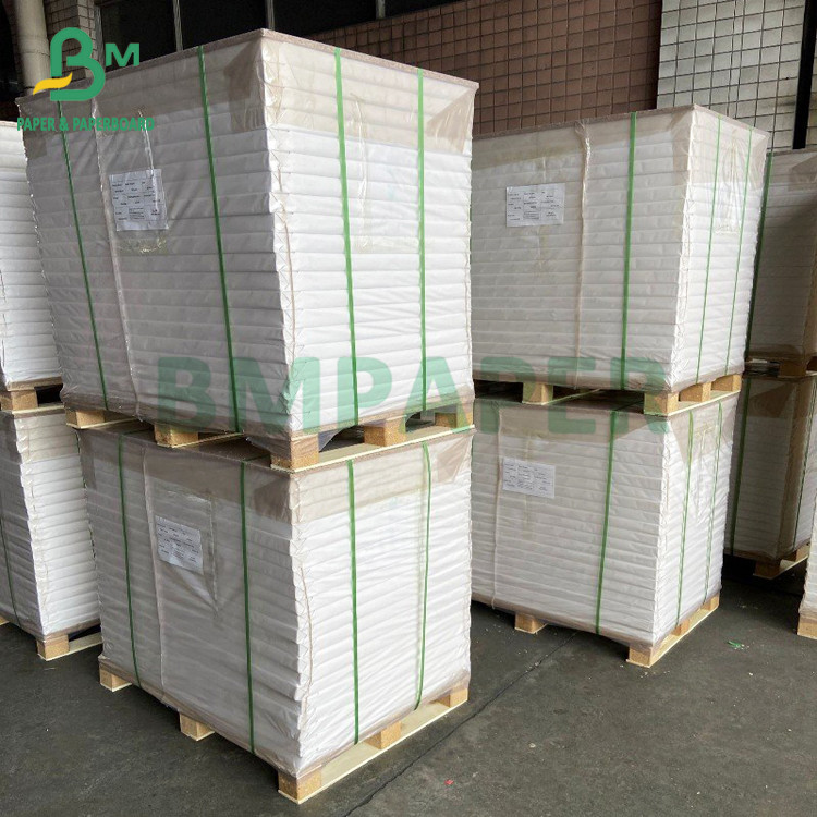 Smooth FBB SBS Paper Board , C1S Ivory Board For Packing 295gsm
