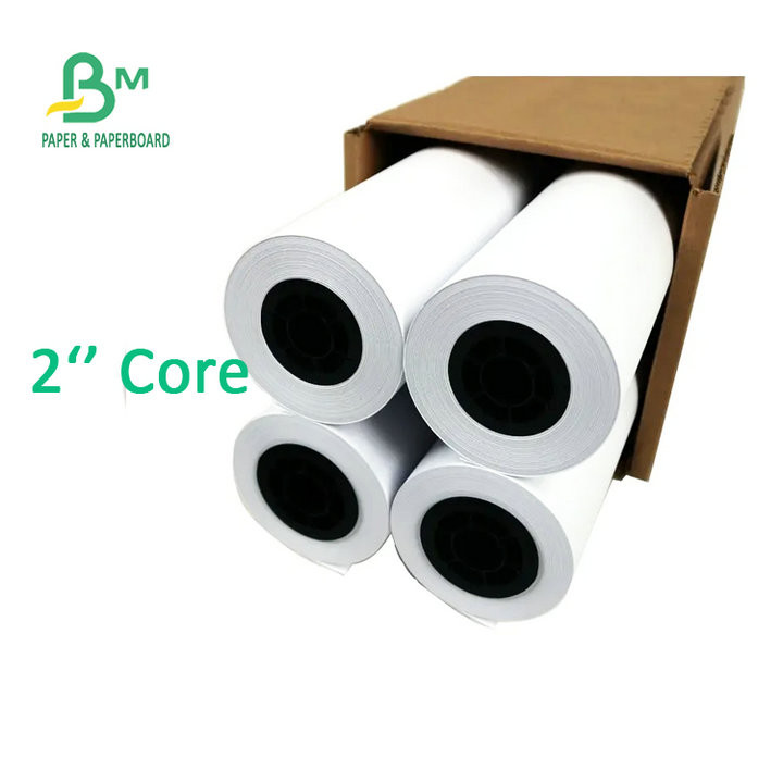 Wide Format CAD Uncoated Bond Rolls 20# Plotter Paper 24'' x 150'