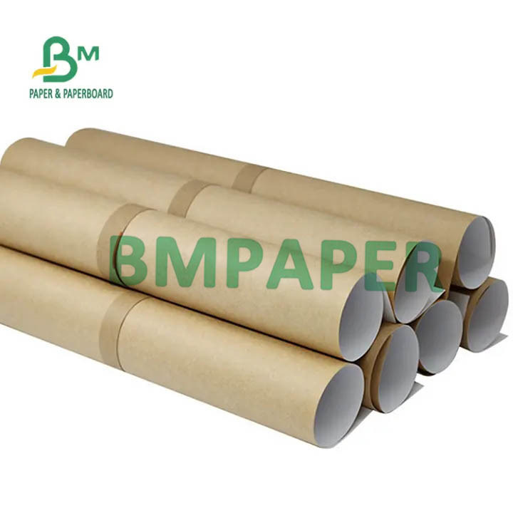White Top Kraft Liner Board Paper Recycled Pulp Material 120gsm 170gsm ...