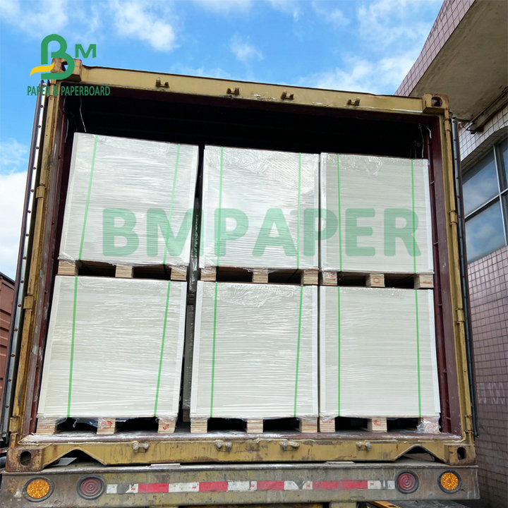 High Pulp White Freezer Paper Roll , FBB Board Paper 210g 250g For Cake ...