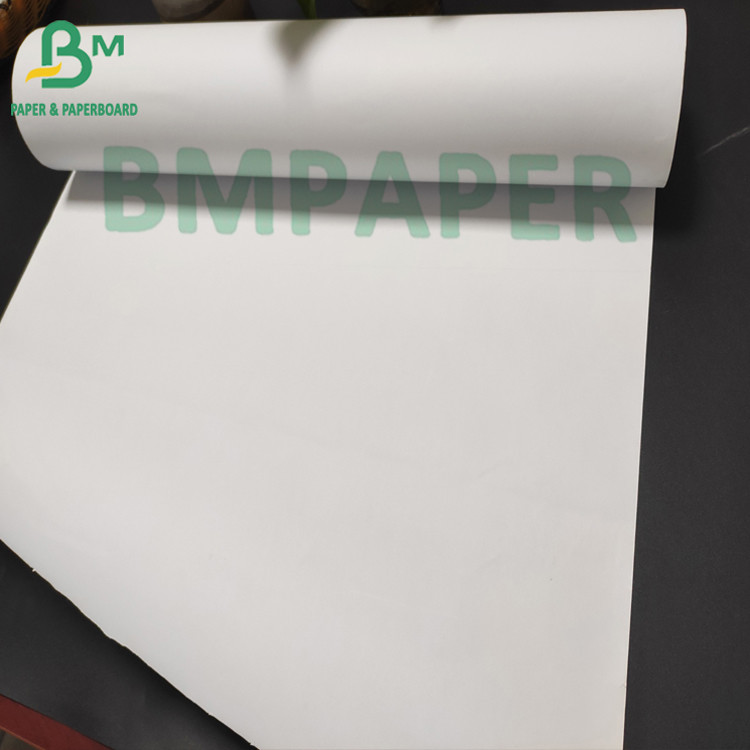 Graphic Printing White Plotter Paper Roll , Architectural Drafting ...