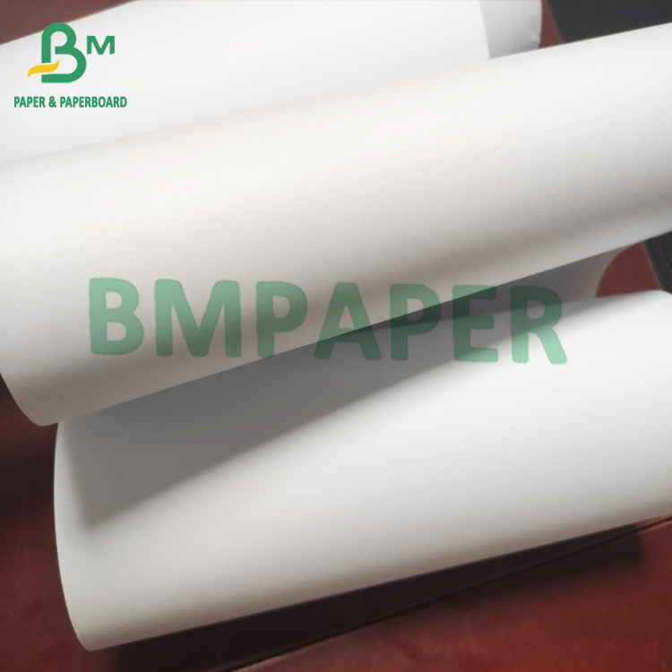 80 Gsm Laser Copier Paper , Uncoated Engineering Bond Paper Roll 36" X ...