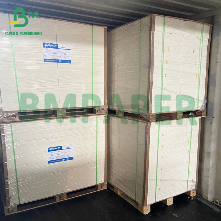 White Top Clay Coated Kraft Liner Board Paper 140g - 200g For Carton Box