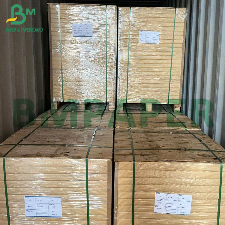 1mm Smooth Surface Unbleached Kraft Cardboard Brown Kraft Packaging Box ...