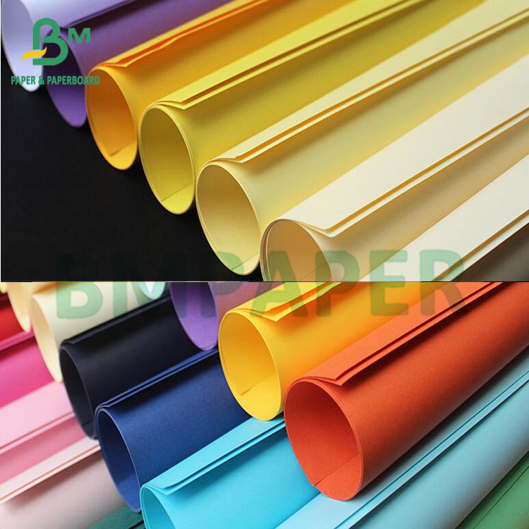 Color Offset Paper 80gsm Uncoated Color Cardstock For Printing
