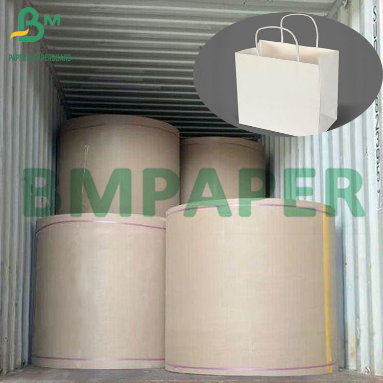 Industrial Grade 50# White Bleached Kraft Paper Wide Jumbo Roll 48 ...