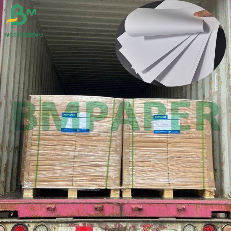 100g 140g UWF Uncoated Super White Woodfree Paper 28x40" For Book Printing
