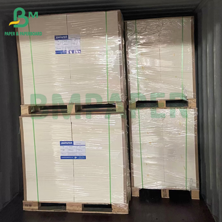 Recyclable Thick 2mm Strong Smooth White Clay Coated Cardboard