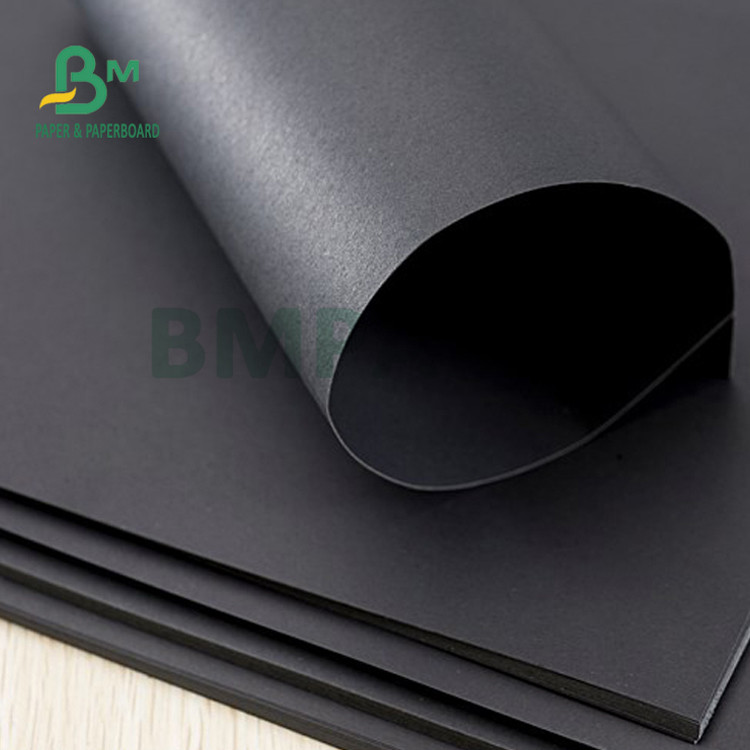 High Density Black Solid Cardboard Paper Sheets For Photo Album 300gsm ...