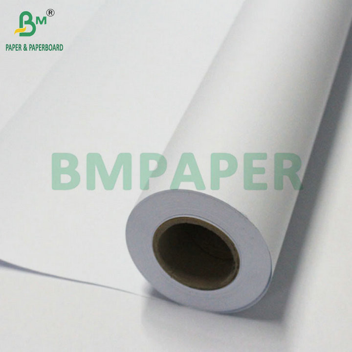 24'' X 300ft 2'' Core Inkjet Paper Bond Roll For Printing Layout Plan