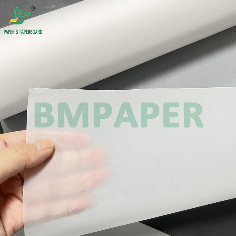 92gsm CAD Drawing Tracing White Translucent Paper Sheet 70 X 90 Cm