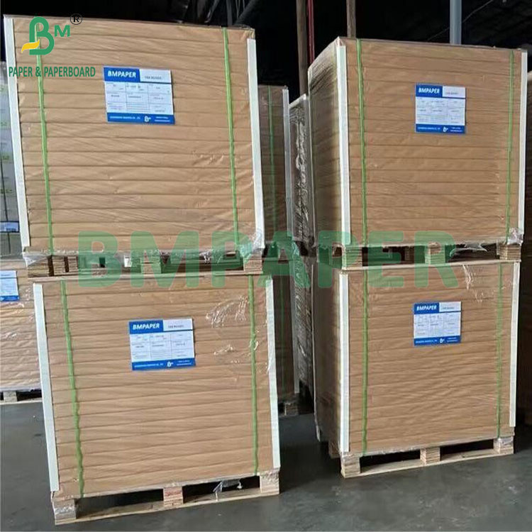 50gsm A4 Brown Kraft Greaseproof Paper For Hamburger Sandwich