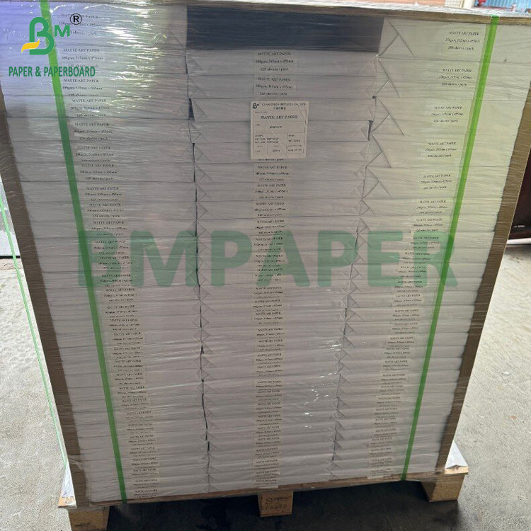 120gsm 2 Sides Matte Coated Paper For Photo Album Good Ink Absorption A4