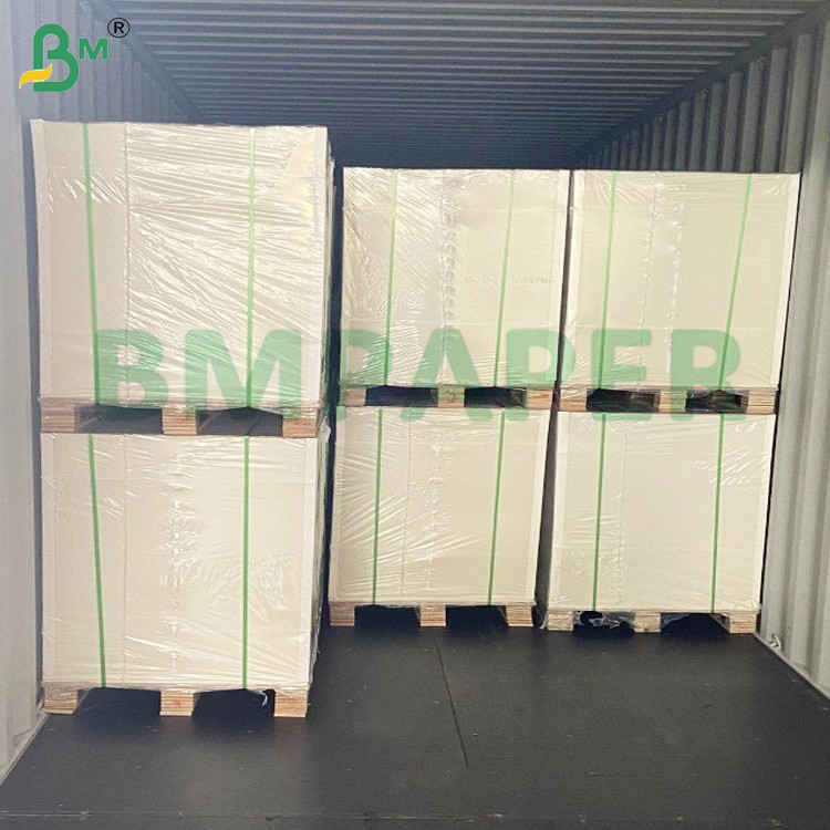 Frozen Food Box Cardboard Single Side PE Coating For Pizza and Desserts