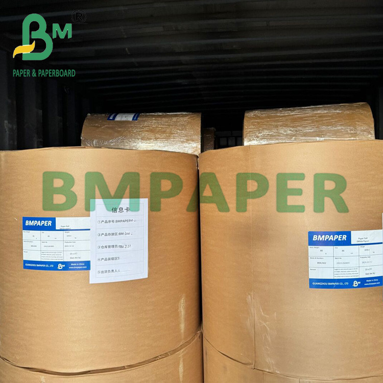 220g + 20g PE Coated Bowl Paper 100% Virgin Wood Pulp Food Garde Board