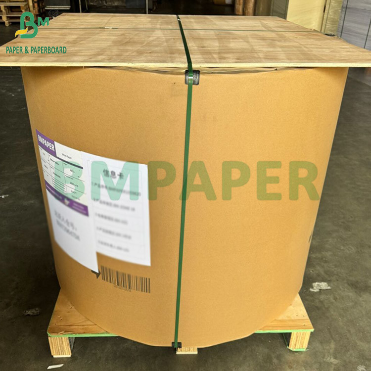 140gr 200gr White Top Kraft Back Board For Shoe Boxes 70cm 100cm 115cm Roll