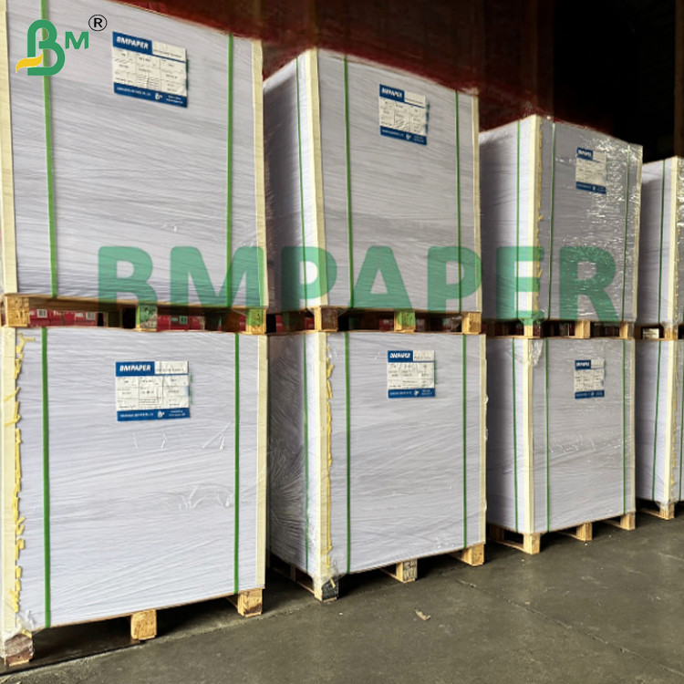 Hard - Sized OBA Free Paperboard For Frozen Food Cartons With PE Coating