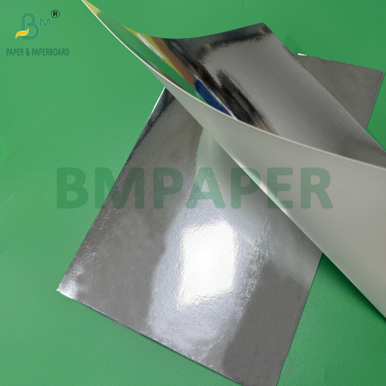 425g Metallic Silver Cardboard Sheets For Making Toothpaste Cases