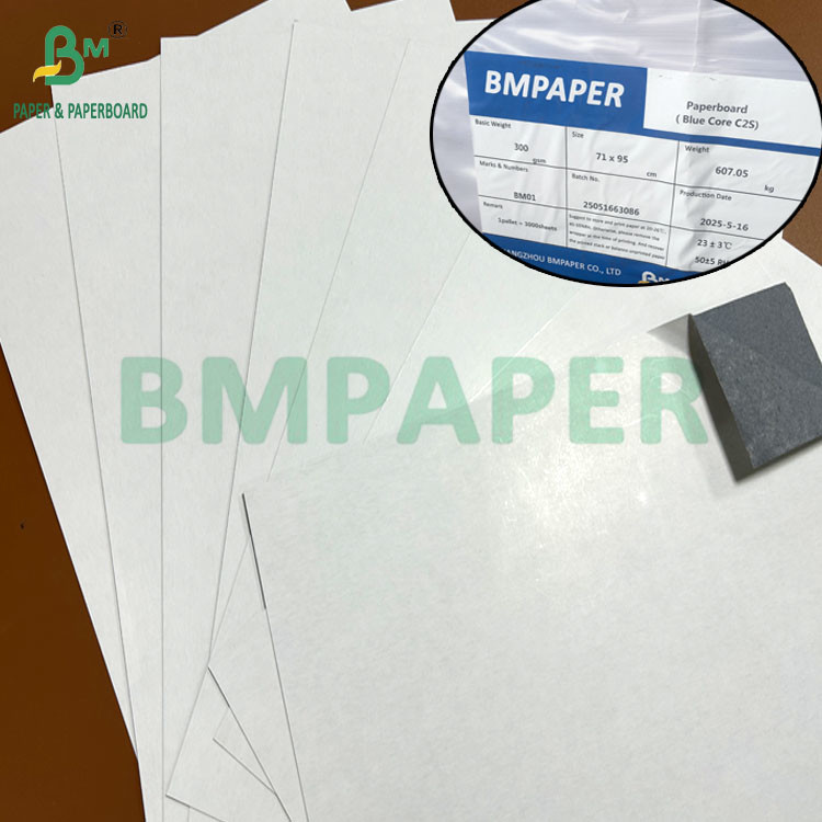 310gram Double - Sided Coated Black Core Paper For Playing Cardboard A4 ...